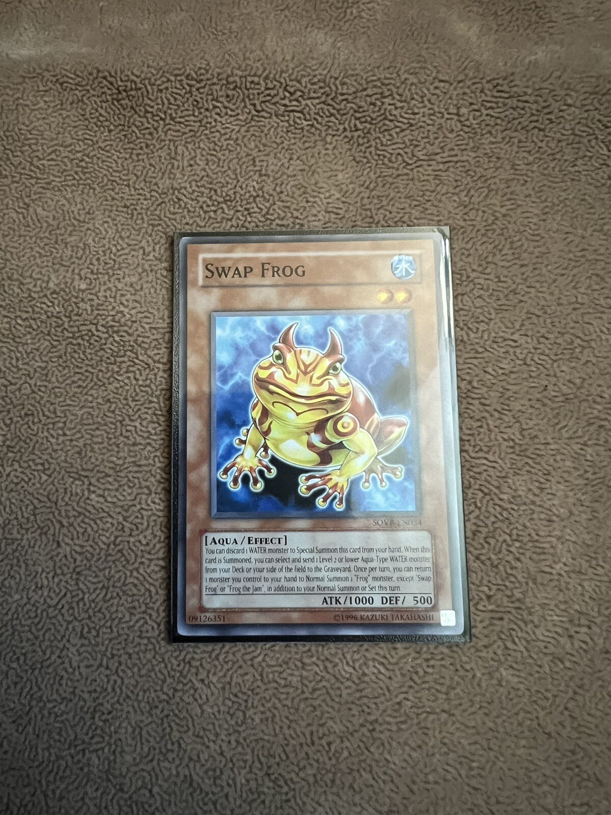 Yu-Gi-Oh%21+TCG+Swap+Frog+Stardust+Overdrive+SOVR-EN034+1st+Edition ...