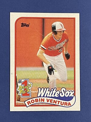 1989 Topps Baseball Robin Ventura Draft Pick #764 Chicago White Sox | eBay