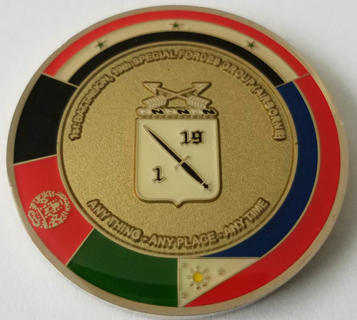 VHTF USASOF (ABN) 1st Battalion 19th Special Forces Grp Green Berets ...