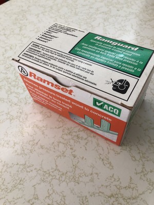 Powder Actuated Tools - Ramset Powder Fastening System