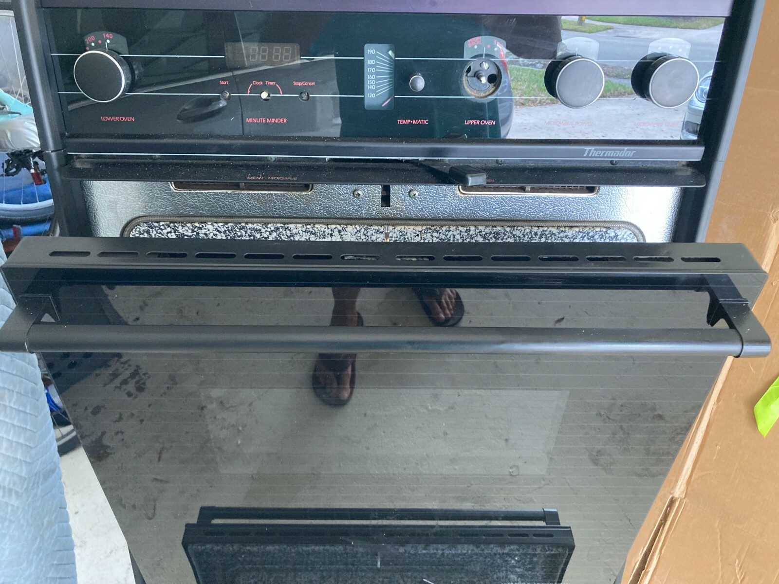 Thermador Double Oven CMT-231-EC Upper Door Assembly | eBay