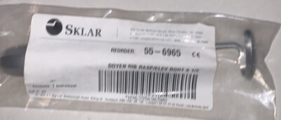 sklar instruments 55-6965 Doyen Rib Rasp/Elev Rght 6 1/2” | eBay