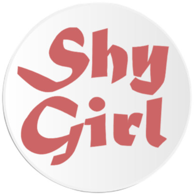 Shy Girl - 100 Pack Circle Stickers 3 Inch | eBay
