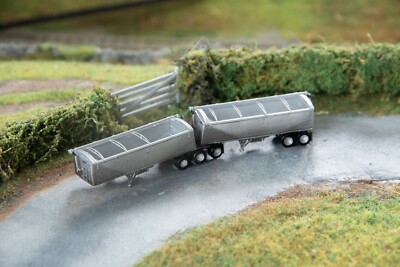 N Scale Truck Trailers Wilson B Train Grain Wagons 1:160 Vehicle ...