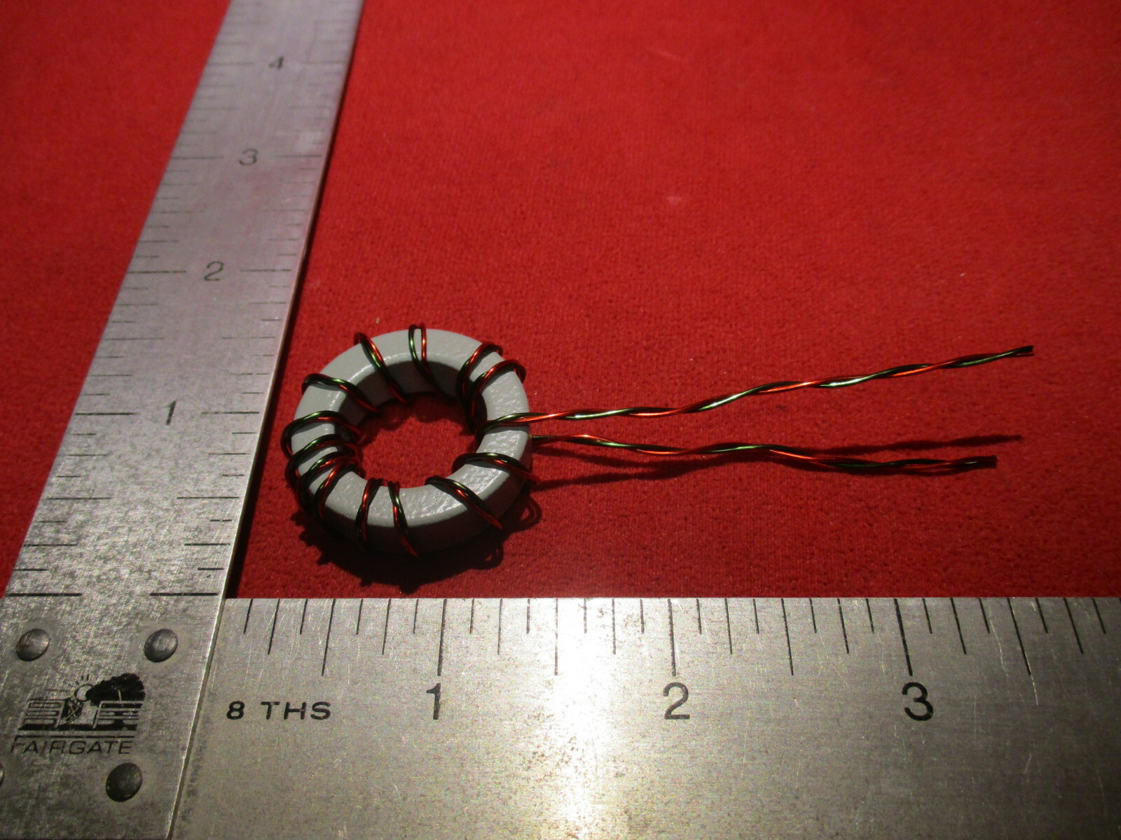 1605450000 Transformer Toroidal RF Balun 22AWG BiFilar 100-120KHz ...