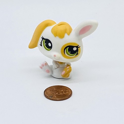 Littlest Pet Shop Lps 1417 Bunny Rabbit Figure Toy Ear Up Authentic ...