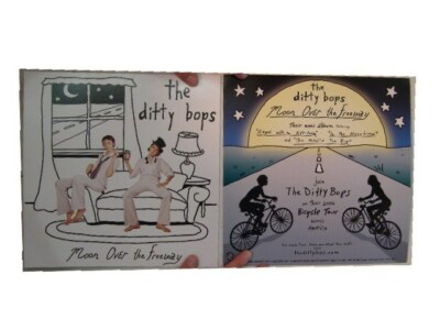 The Ditty Bops 2 Latérale Affiche Moon Over Freeway | eBay