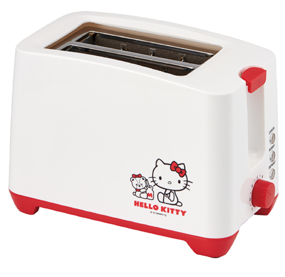Sanrio Hello Kitty Pop-up Toaster Red Home Appliances Toast Bread ETS1 ...