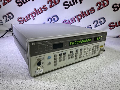 Signal - Hp 8657B Signal Generator