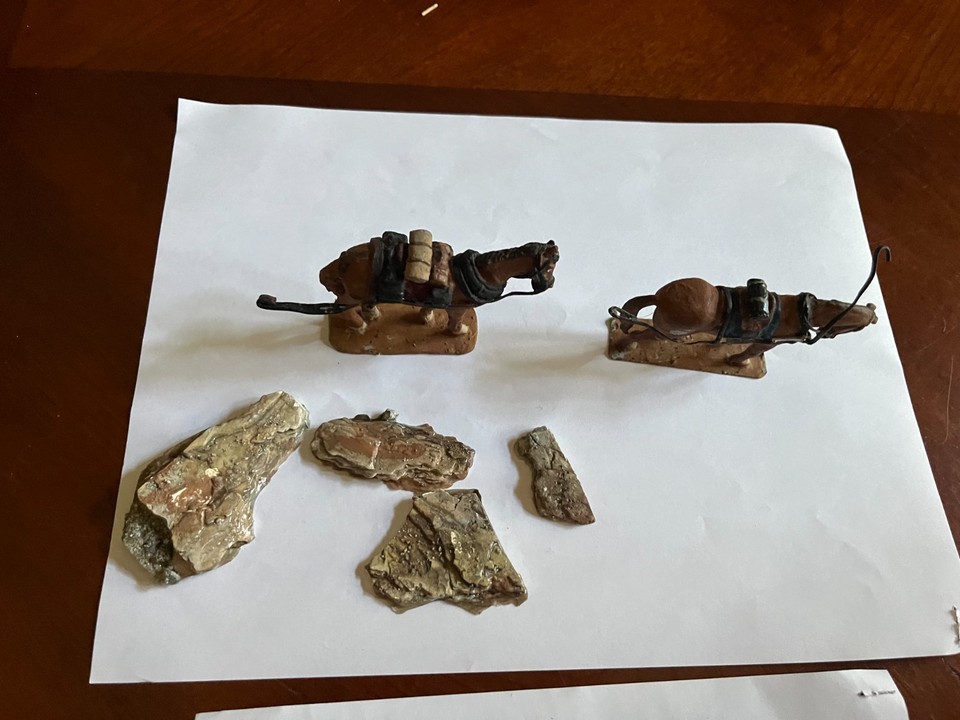An assortment of scenery items for dioramas | eBay