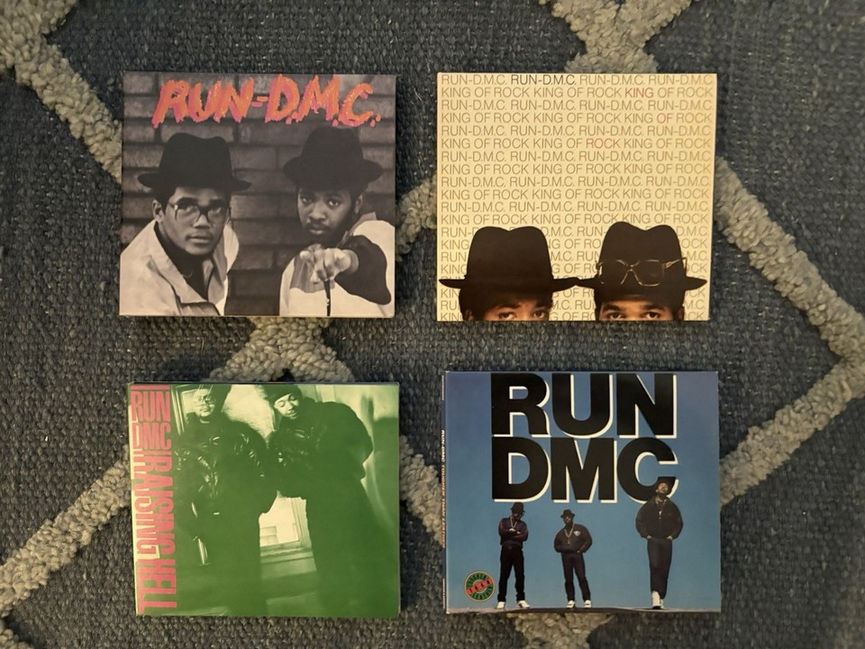 Run DMC 4 Expanded CDs King Of Rock Raising Hell Tougher Than Leather ...