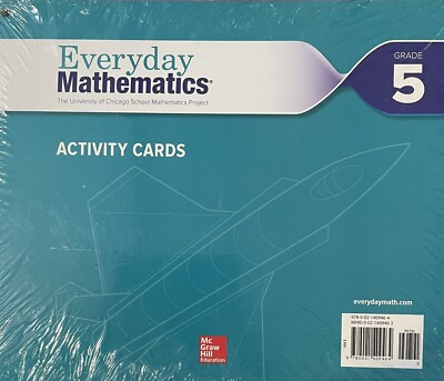 Everyday Mathematics McGraw-Hill Ed Grade 5 Activity Cards New in ...