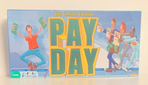 Payday Board Game 2008 Classic Edition 2-4 Players Hasbro Sealed Brand ...
