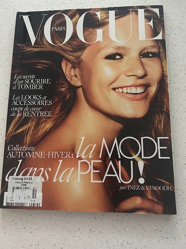 French VOGUE Paris Magazine: August 2015 - Anna Ewers | eBay UK