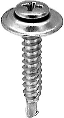 AMZ Clips And Fasteners 50 #8-18 X 1 Phillips Oval Countersunk Wash ...