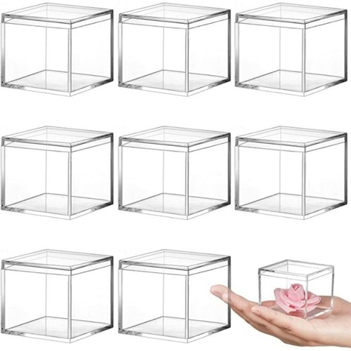 with Cover Square Packing Box Wedding Favor Party Decor | eBay Australia