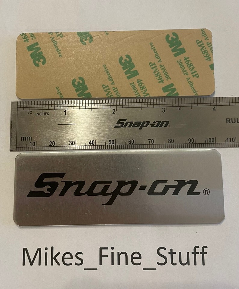 Snap On Logo OEM Emblem Trademark Label for VISE Original There Is a ...