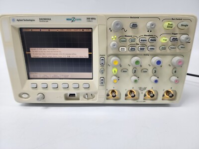 Agilent DSO6034A Oscilloscope 300MHz , 4 Analog Channels | eBay
