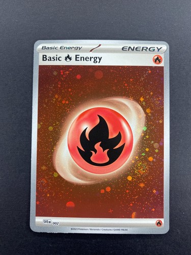 Fire Energy - 002 - Cosmos Holo - Scarlet & Violet 151 - LP | eBay
