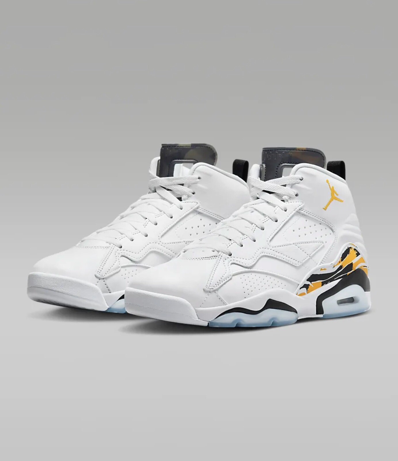 Nike Air Jordan Jumpman MVP White Yellow Ochre DZ4475-107 Mens Shoes US ...