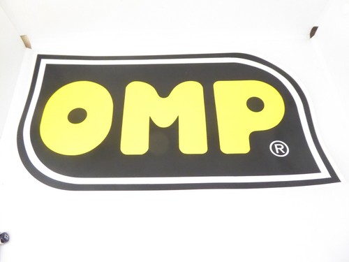 AUTOCOLLANT / STICKER - OMP - EQUIPEMENT SECURITE - COURSE - RALLYE ...
