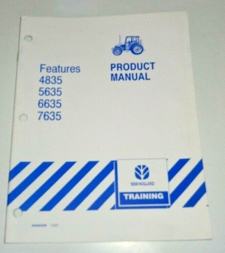 New Holland 4835 5635 6635 7635 Tractor Product Features Sales Manual ...