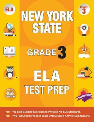 New York State Grade 3 Ela Test Prep : , by New York State ELA Test ...