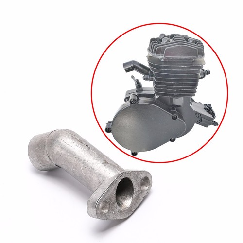 Inlet Pipe Intake Motorized bicycle Manifold 49cc 66cc 80cc 2 stroke ...