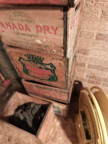 Vintage Antique Canada Dry Ginger Ale Wood Wooden Crates Box | eBay