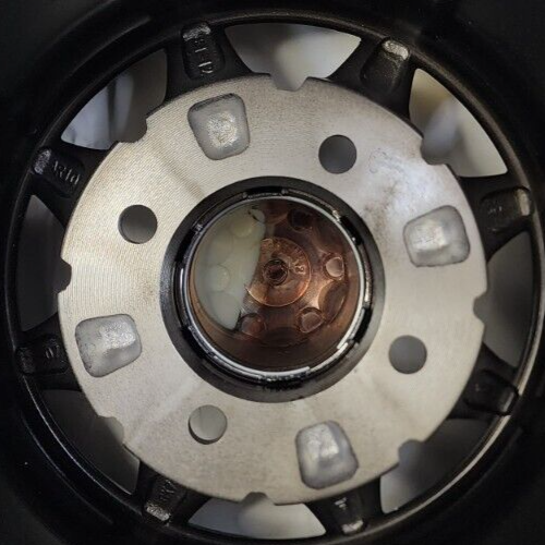 10x7 4/4 Aluminum Golf Cart Rims Wheels for Ez-Go Club Car Yamaha ...