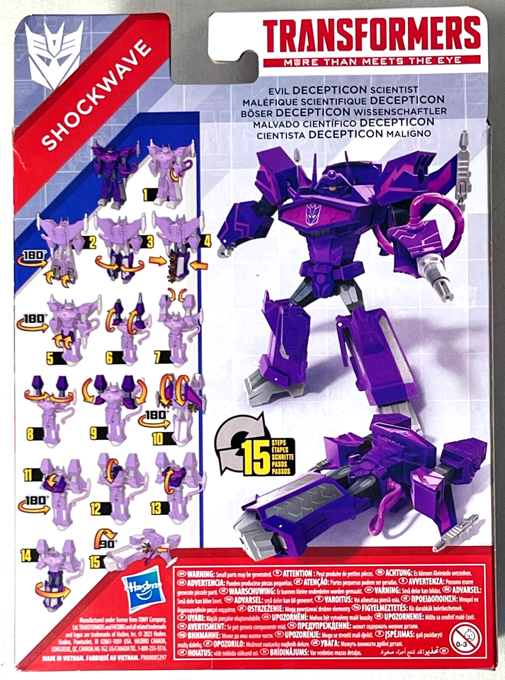 Transformers Shockwave Authentics Alpha 6 Inch Action Figure Hasbro NIB | eBay