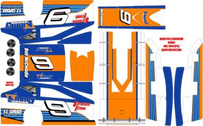 1RC EDM WRAP SALVAS MUDBOSS 1X18 SCALE BOB McCREADIE THEME WRAP KIT | eBay