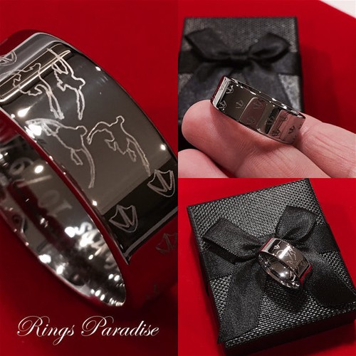 Duck Ring, Duck Wedding Bands Tungsten Rings, Duck Foot Print ...