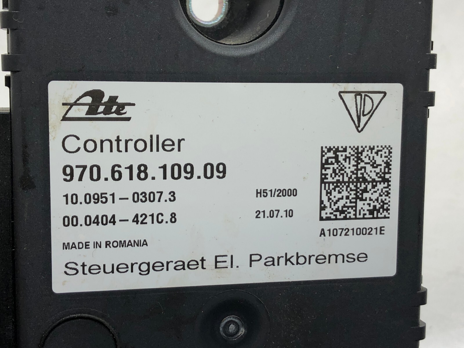 2010-2016 PORSCHE PANAMERA S ELECTRIC PARKING CONTROL MODULE OEM. | eBay