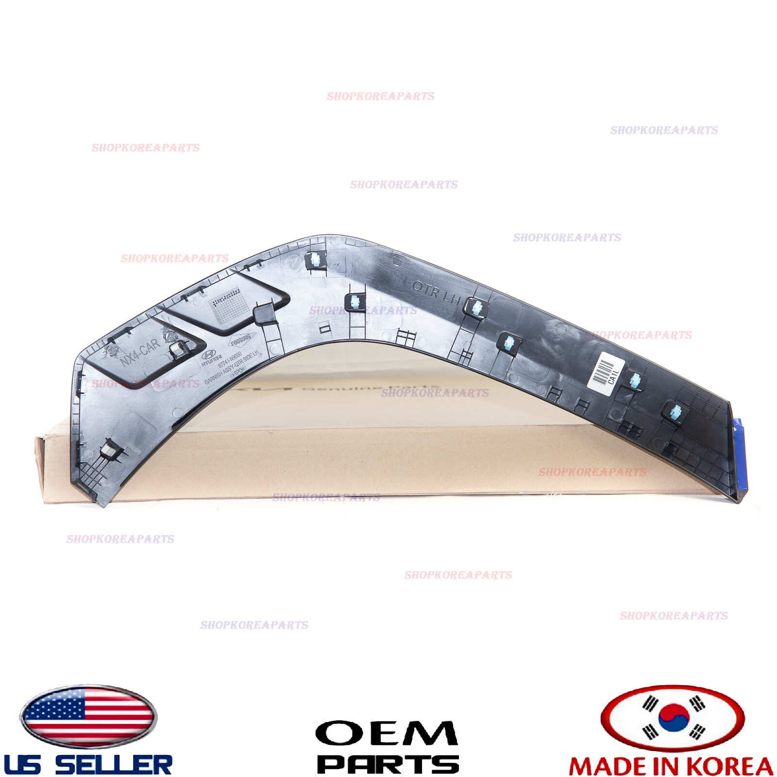 2022-2024 Hyundai Tucson Rear Fender Wheel Arch Molding LEFT Driver ...