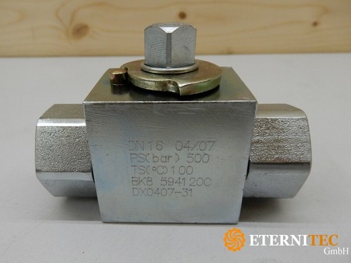 Argus Hydraulic Block Ball Valve Flowserve 1.7035 BK8 594120C DN 16 HP ...