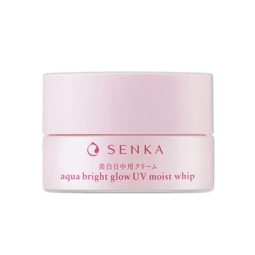 [SENKA] Aqua Bright Glow UV Moist Whip Facial Cream Moisturizer SPF25 ...