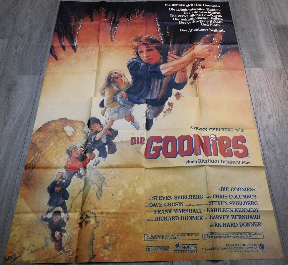 The Goonies Original Movie Poster