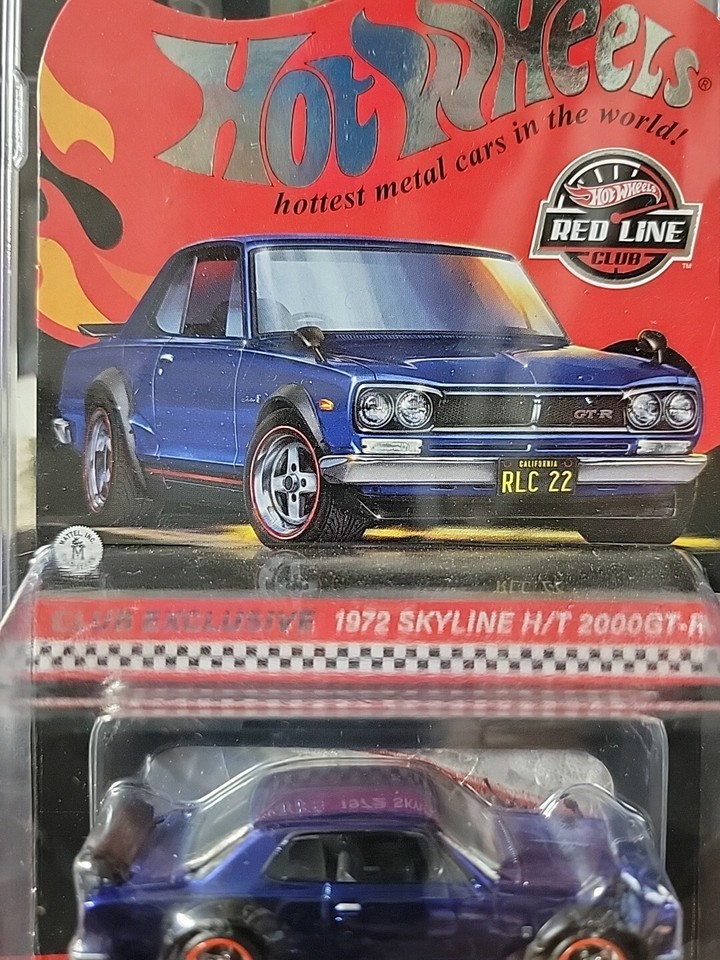 Hot Wheels RLC Club Exclusive 1972 Skyline H/T 2000 GT-R | eBay