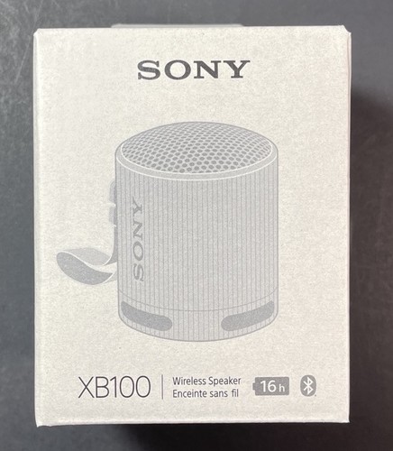 Sony Bluetooth Wireless Speaker XB100 [ Light Gray ] NEW | eBay