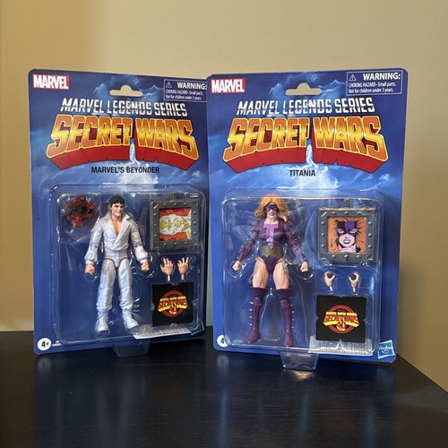 NEW!! Hasbro Marvel Legends │ Secret Wars Retro │ BEYONDER + TITANIA ...