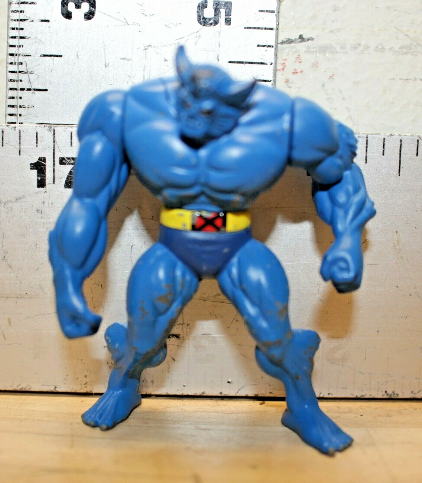Marvel X-Men Steel Mutants Die Cast Metal 2.5" Beast Mini Figure Toy ...