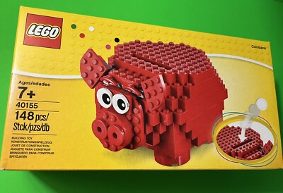 LEGO 40150 Piggy Coin Bank - Red Bank - NEW Sealed 148 Pieces Age 7+ | eBay