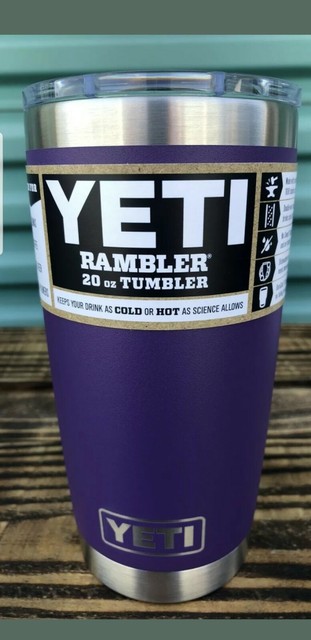 YETI 20 oz. Rambler Tumbler*PEAK PURPLE**Cup/Mug**BRAND NEW**AUTHENTIC ...