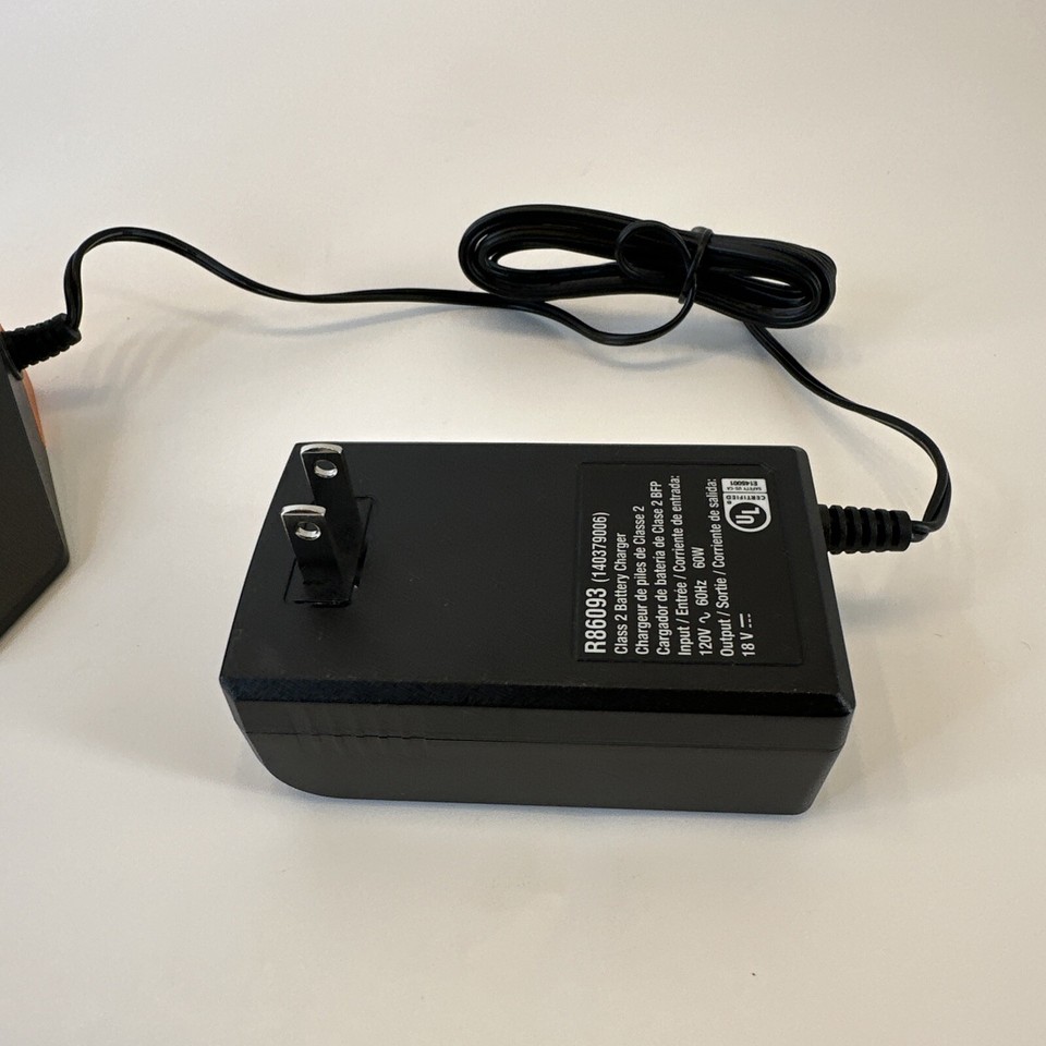 RIDGID 18 Volt Lithium Ion Compact Battery Charger R86093 Genuine OEM ...