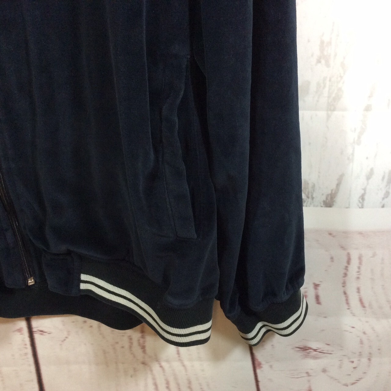 Phat Farm Vintage 90s Velour Track Jacket Mens L Hip … - Gem