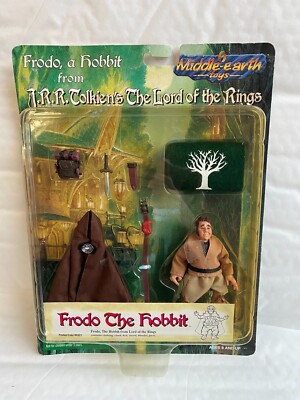 BNIB LORD OF THE RINGS FRODO THE HOBBIT TOY VAULT ACTION FIGURE BOOK SERIES | eBay