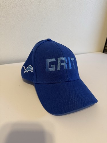 Detroit Lions GRIT hat NFL One Size Fits Most | eBay