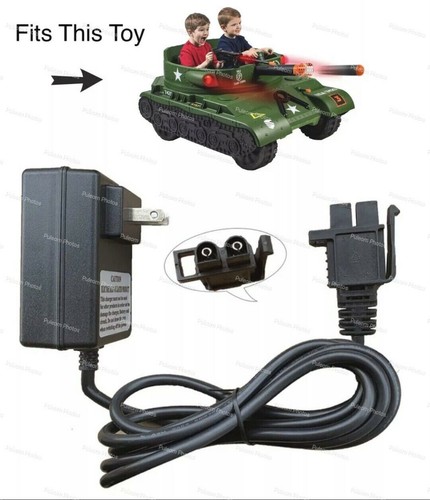 🔥24V B Charger for Thunder Tank Fom Walmart Power Cord Plug Ride ON TOY ...