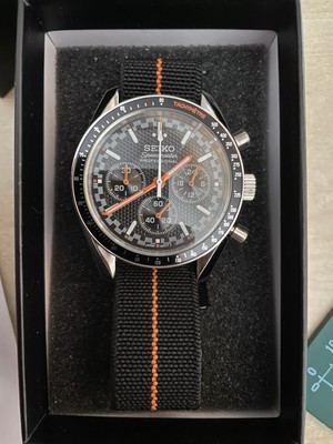 Seiko Mod Watch Speed Master Chronograph Watch VK63 40mm Stainless ...